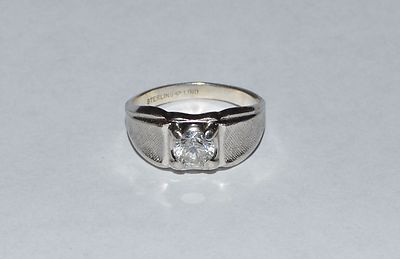 LIND STERLING SILVER AND CZ ENGAGEMENT RING SIZE 11.5 | eBay