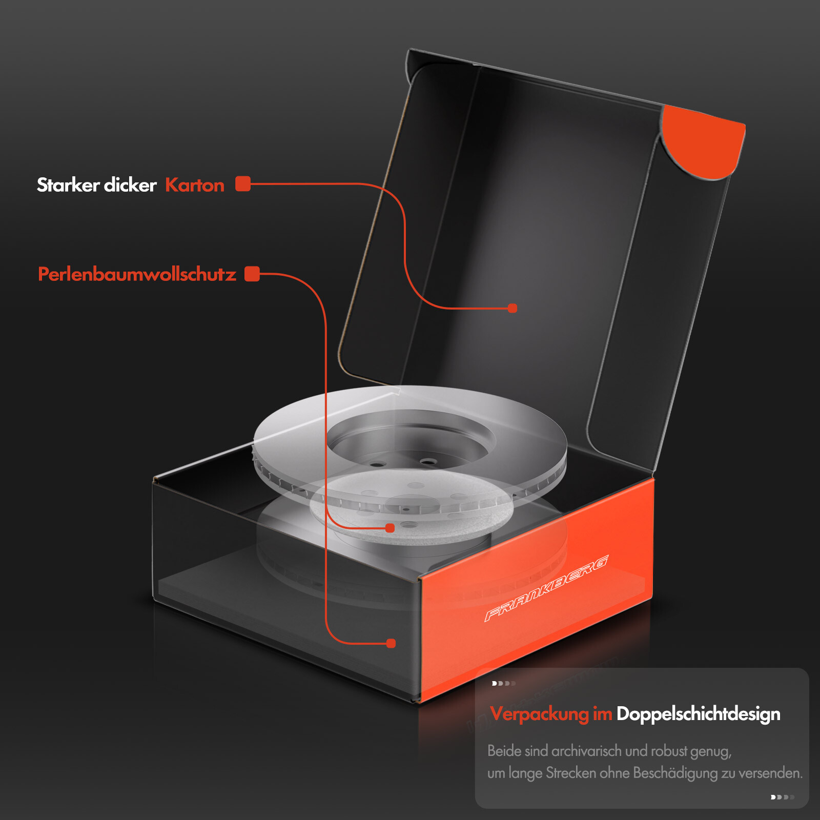 Bremsscheiben Belüftet Hinten Ø302mm für Volvo XC60 156 D3 D4 D5 2.0L ...