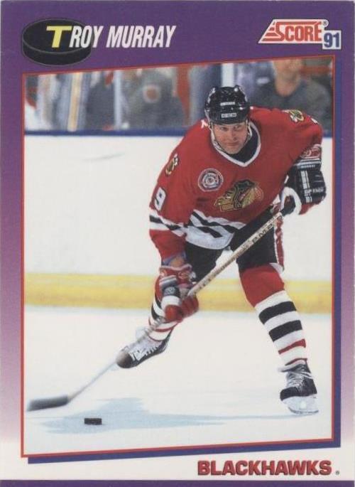 1991-92 Score American - Troy Murray #53 for sale online | eBay
