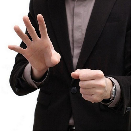5Pcs Magic Thumb Tip Trick Rubber Close Up Vanish Appearing Finger ...