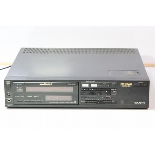 Sony SL-HF1000D Betamax VCR Beta Hi-Fi SHB Linear Serviced Japan Fully ...