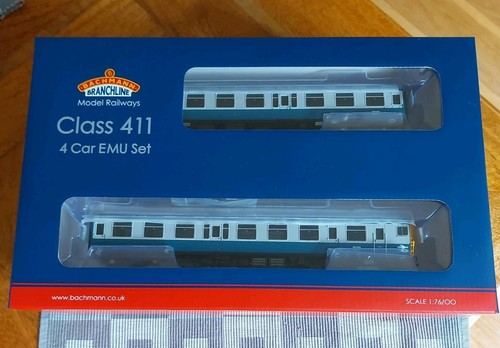 Bachmann 31-421 Class 411. 4 Car EMU '411506' BR Blue & Grey Livery ...