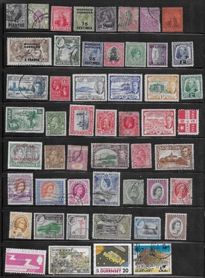 51 British Colonies Stamps from Quality Old Antique Album | eBay