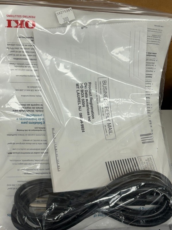 Oki MICROLINE 320 Turbo GE7000A 9 Pin Dot Matrix Printer (New) Open Box ...