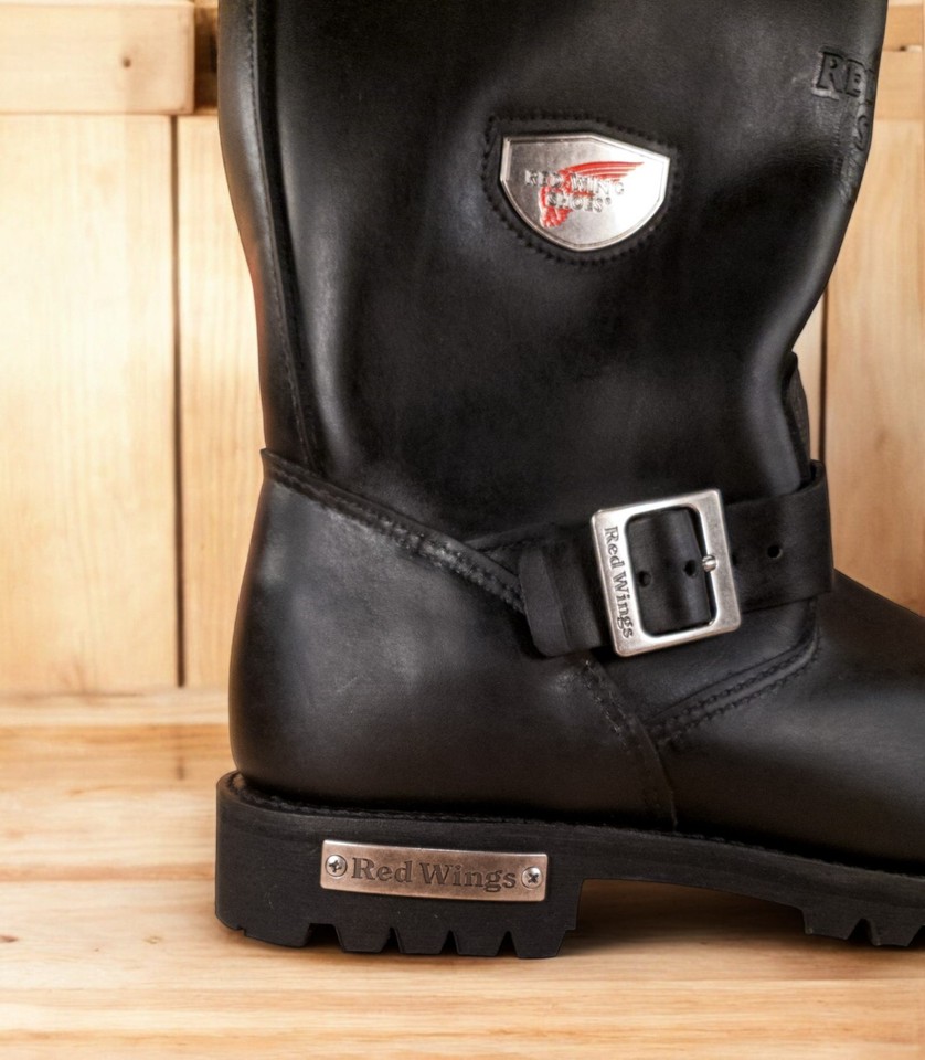 Red Wing 970 Motorcycle Boots Size 11D (Soft Toe) (USA) (2004) | eBay