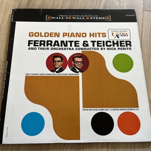 GOLDEN PIANO HITS FERRANTE &TEICHER AND THEIR ORCHESTRA CONDUCTED BY ...