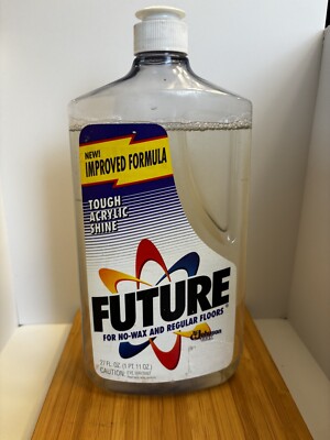 RARE Vtg 1992 99% Full Pledge FUTURE Premium Floor Finish 27 oz Johnson ...
