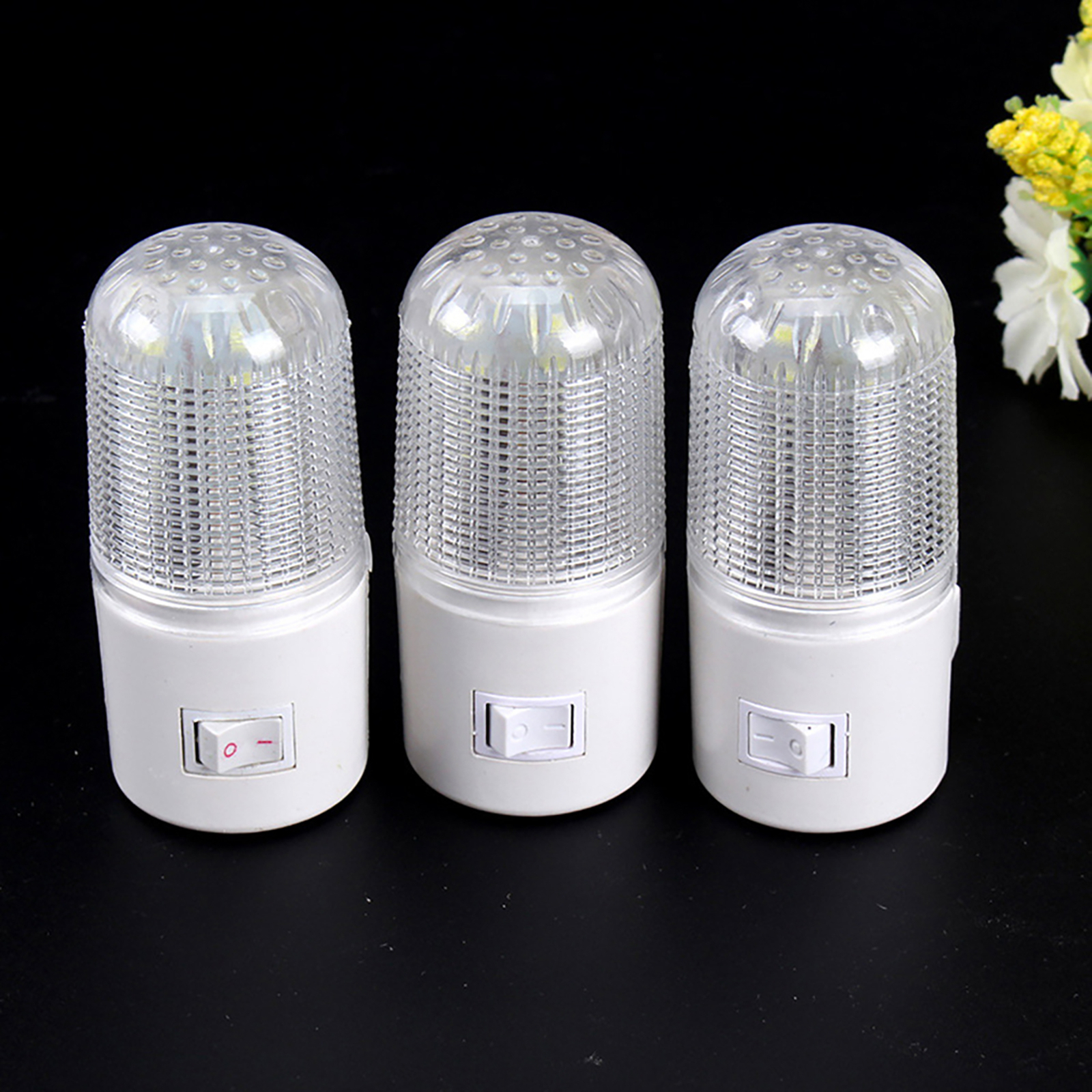 Emergency Flashlight White Light Durable Wall Mounted Night Light Small ...