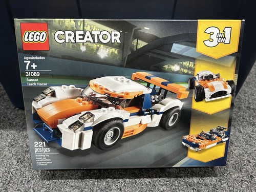 Lego Creator 31089 Sunset Track Racer 221pcs New Sealed 2019 Race Car 3 ...