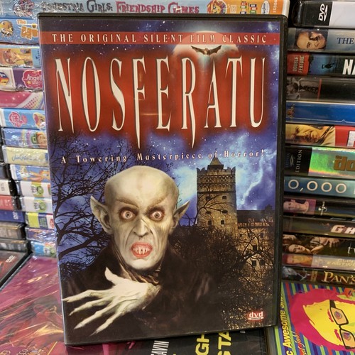 Nosferatu DVD 1922 Max Schreck Classic Silent Vampire Horror Region ...