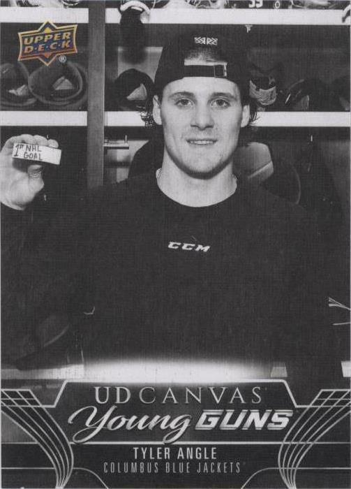 2023-24 Upper Deck Extended Series - Ud Canvas Young Guns Tyler Angle # ...