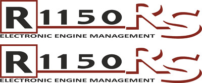 Autocollants BMW R1150RS moto gris, autocollants R1150RS, autocollants ...