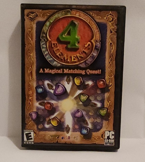 eGames 4 Elements: A Magical Matching Quest! for Windows XP 2008 | eBay