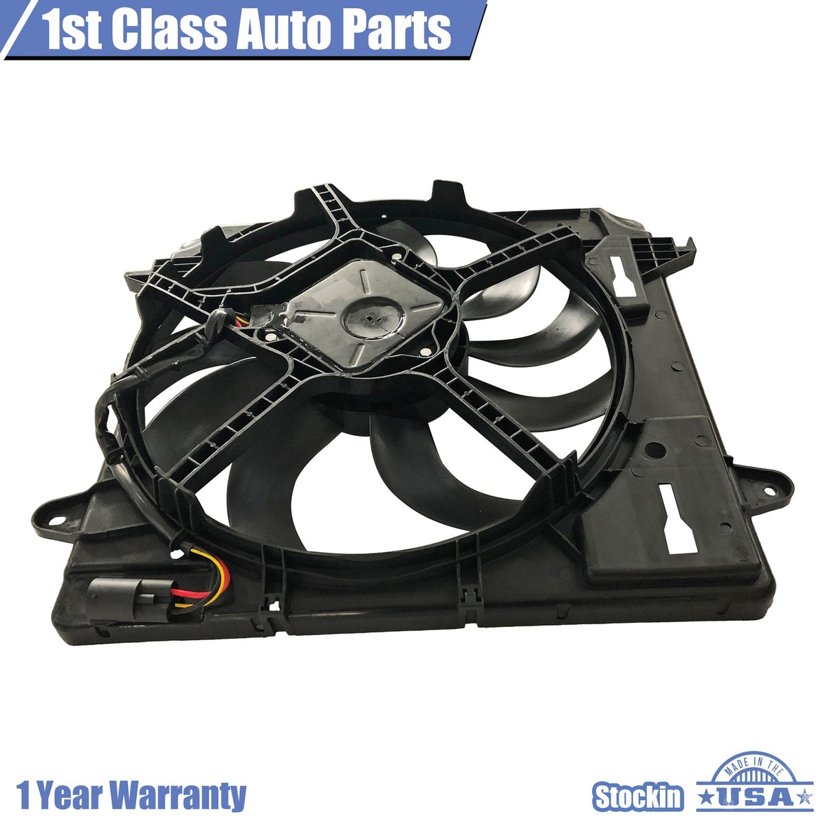 Fuel For Fans Engine Radiator Cooling Fan Assembly Fit Jeep Wrangler 12 ...