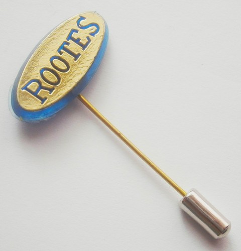 P237) Rootes Logo vintage advertising tie lapel pin badge | eBay UK