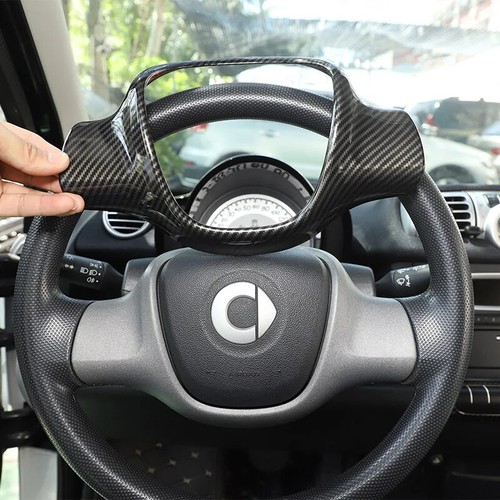 For Mercedes-Benz smart 2009-2015 ABS Carbon Fiber Car Steering Wheel ...