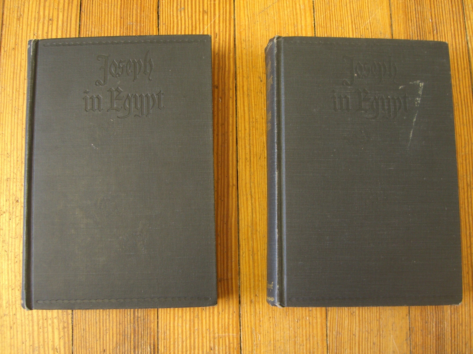 Joseph in Egypt, 1st Ed./6th prnt.,Thomas Mann, (2 Vol.) Alfred A ...