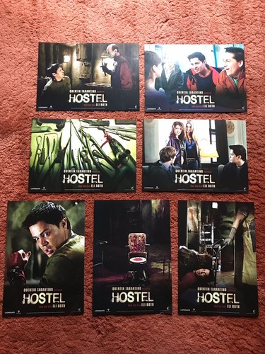 Hostel Aushangfotos 7 Stck. Eli Roth, Quentin Tarantino | eBay