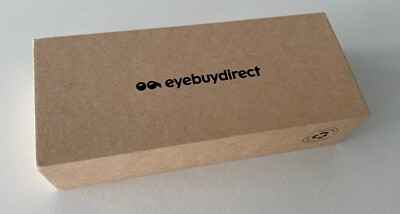 EyeBuyDirect EMPTY BOX Cardboard Glasses 15x6x3cm | eBay