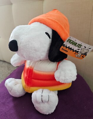 2024 CVS Snoopy Candy Corn Puffer Coat Jacket Plush IN HAND 🎃 NEW ...