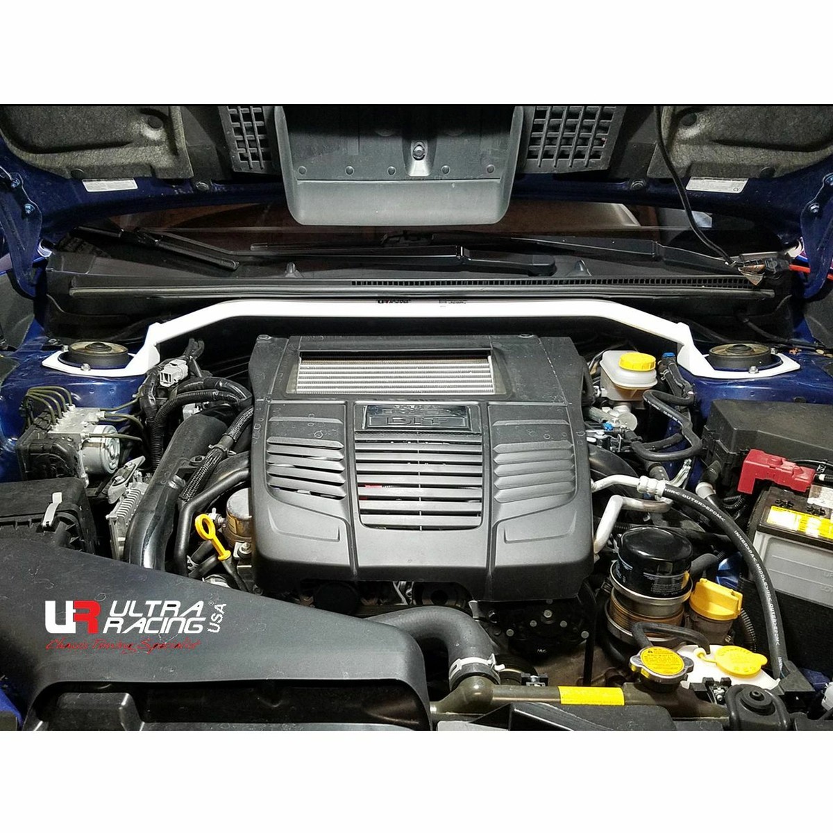 Aluminum Polished Strut Bar Megan Racing Front Upper Aluminum Strut Bar ...