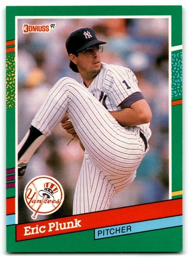1991 Donruss Eric Plunk New York Yankees #593 | eBay