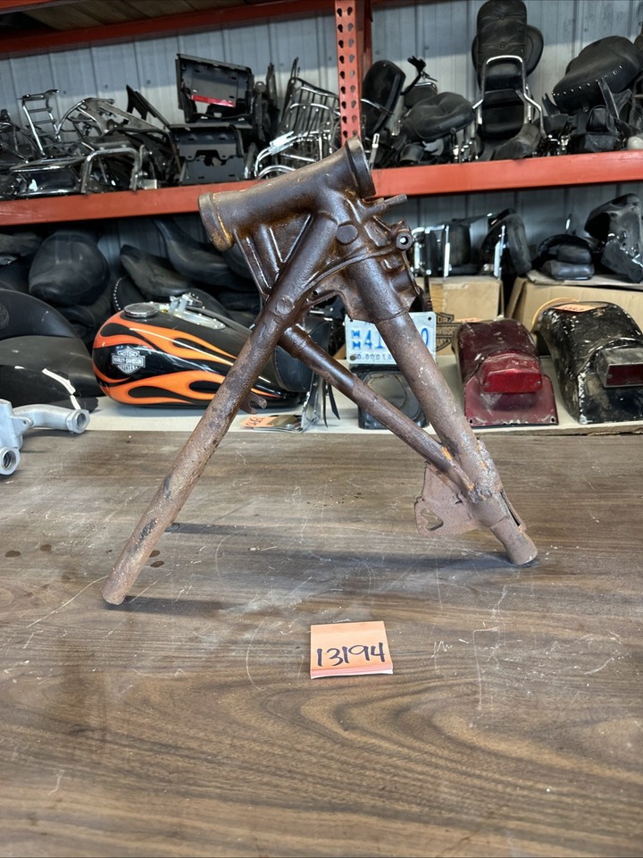 Harley 1948 1949 Panhead OEM Neck Wishbone Frame Peice Original Casting ...