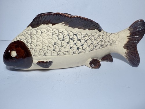Vintage Ceramic Carp Fish Basket Planter plant pot-succulents | eBay