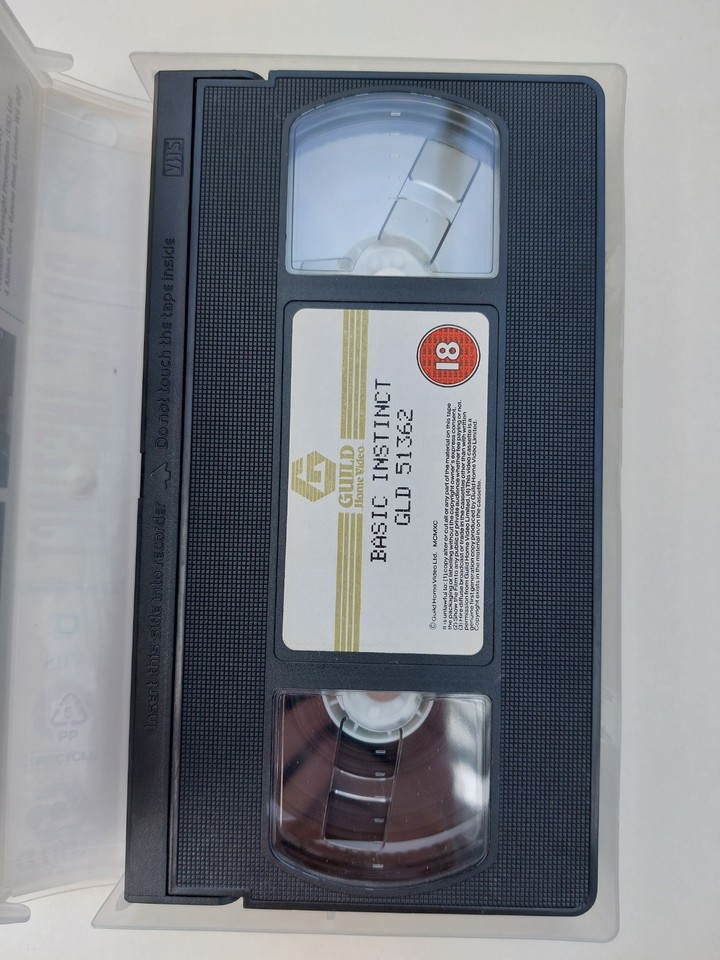 Basic Instinct VHS Video Tape | eBay UK