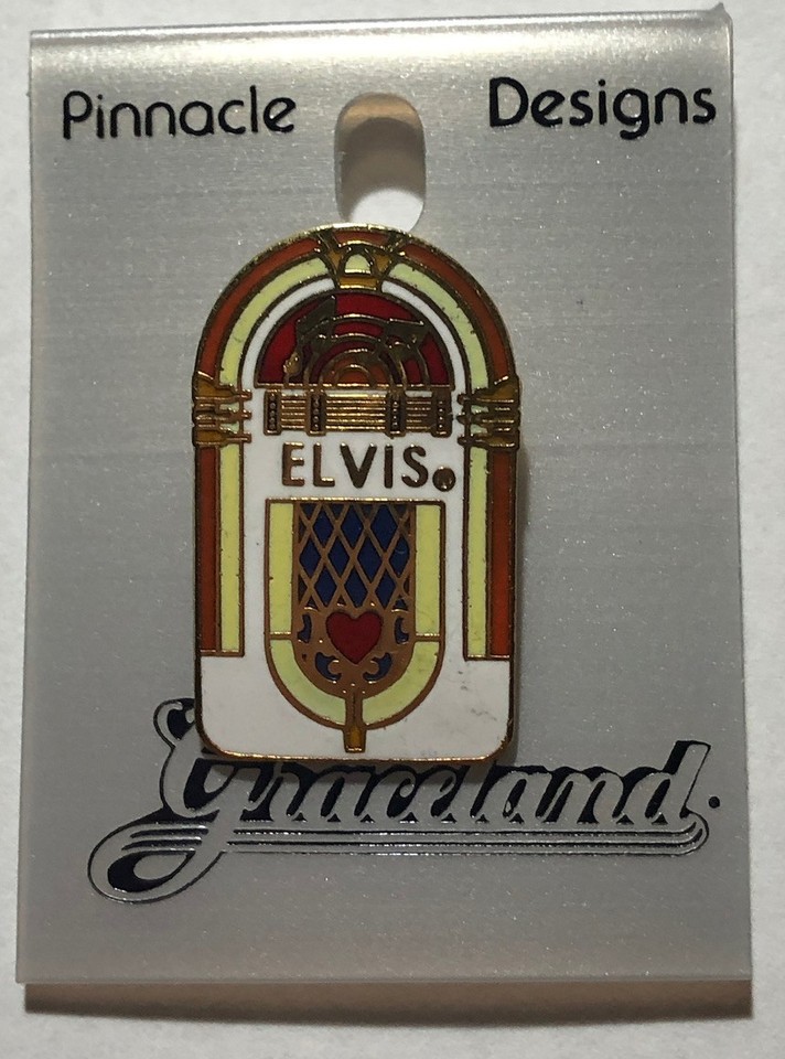 Pinnacle Designs Graceland Elvis Presley Jukebox Pin (C1) | eBay