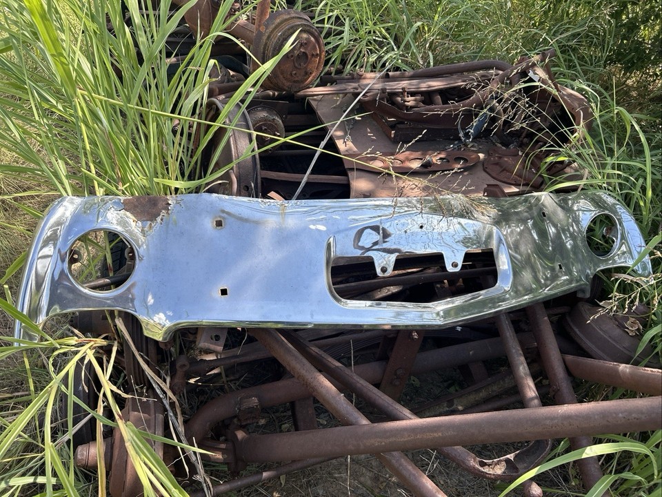 1968 AMC JAVALIN AMX FRONT BUMPER WITH SOME LOWER DAMAGE OEM | eBay