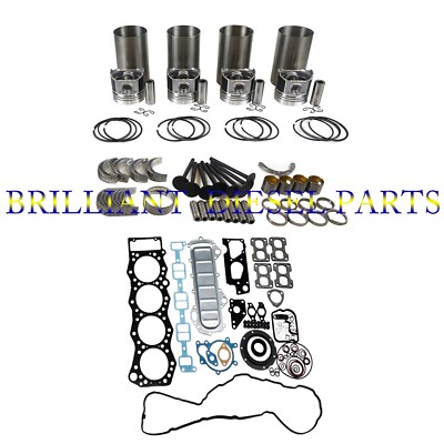 Overhaul Rebuild Kit 4TNA78 For Yanmar engine FX285 FX305 FX335 Tractor ...