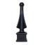Fence Finials Four-Sided Spire Polypropylene Decorative Fence Toppers ...