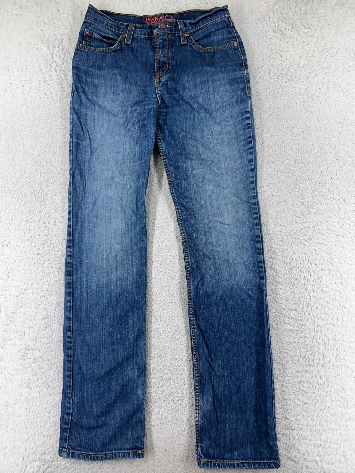 Cinch Pants Women 28 Blue Denim Jeans Bootcut Jenna Western Embroidered ...