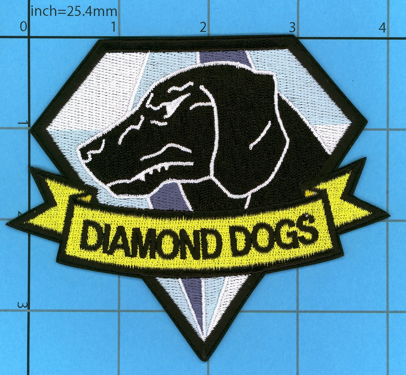 Metal Gear Solid Diamond Dogs Patch ARMY HOOK & LOOP PATCH MGS morale ...