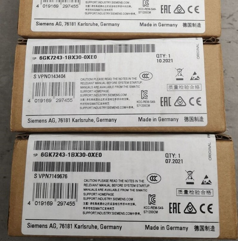 1PC New Sealed SIEMENS 6GK7 243-1BX30-0XE0 6GK7243-1BX30-0XE0 w/ plc ...