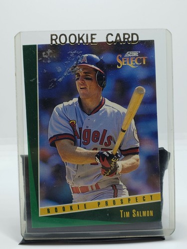 1992 Score Select Rookie Prospect Tim Salmon #339 California Angels ...