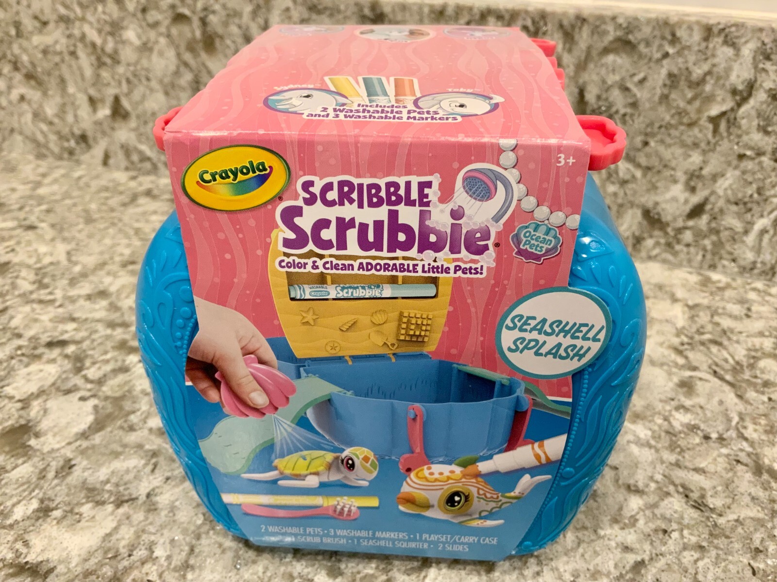 Crayola Scribble Scrubbie Ocean Pets - Seashell Splash Set for sale ...
