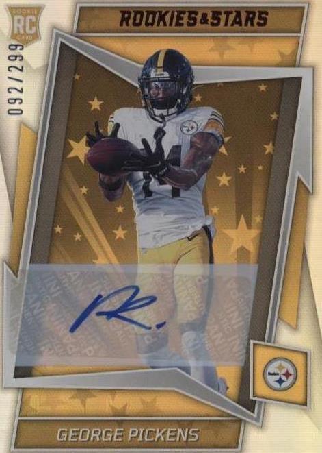 2022 Panini Rookies & Stars - Rookies George Pickens #118 Signatures ...