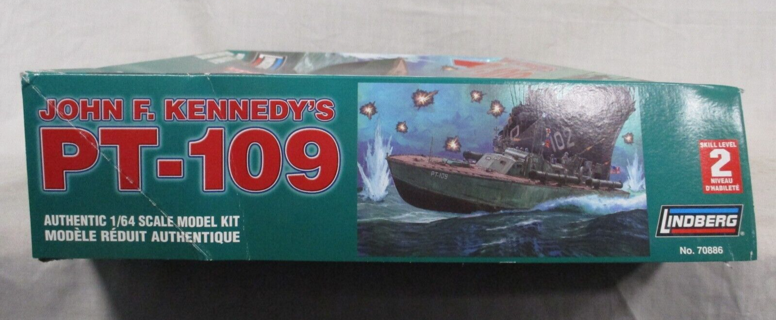 Lindberg - John F. Kennedy's PT-109 1/64 Scale Unassembled Model Kit | eBay