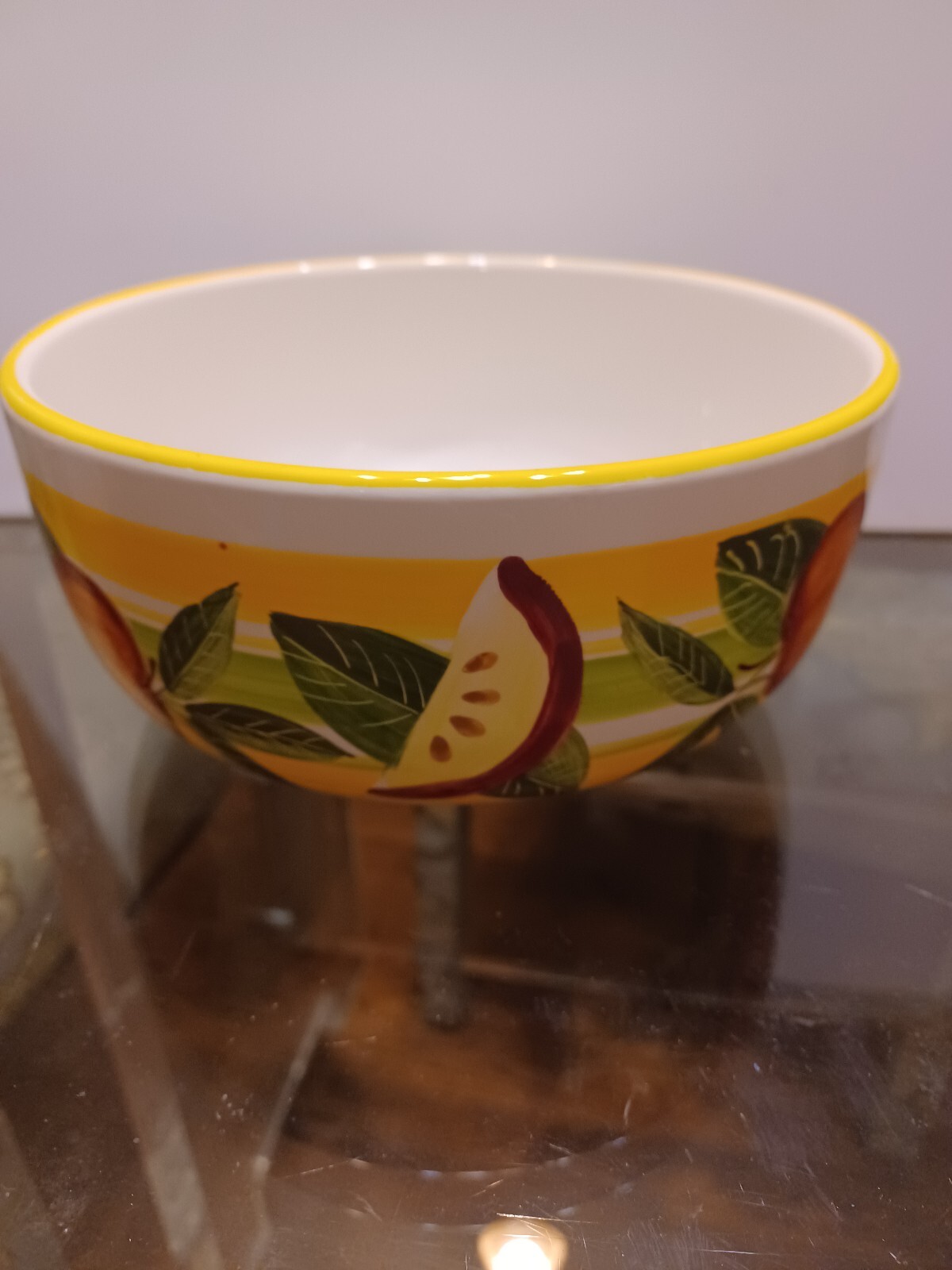 Gates Ware By Laurie Gates set of 3 Bowls With Apples | eBay