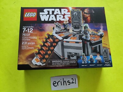 Star Wars LEGO 75137 Carbon Freezing Chamber Boba Fett Han Solo Brand ...