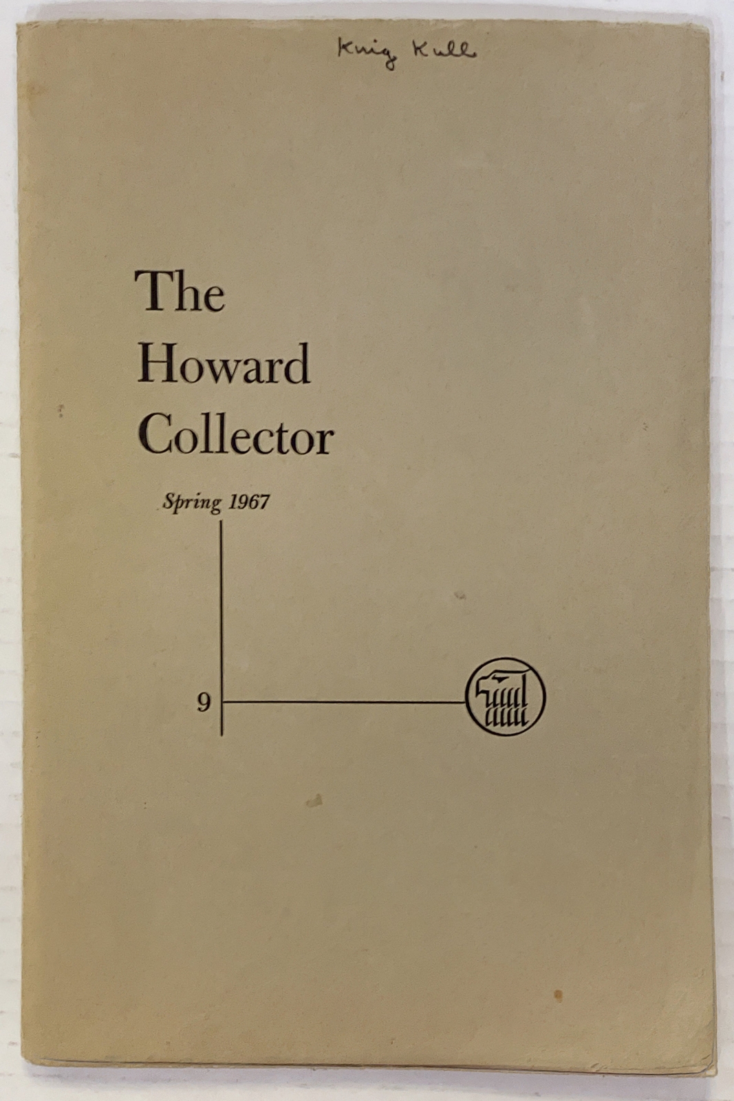 The Howard Collector Spring 1967 Vol. 2 #3 | eBay