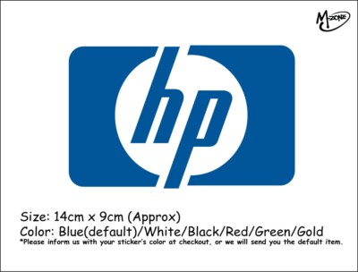 Hewlett Packard HP Stickers Reflective Decal IT Business Signs Best ...