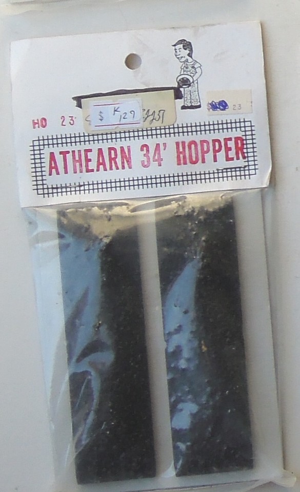 4k129 HO scale Mr. Plaster Athearn 34' hopper coal loads | eBay