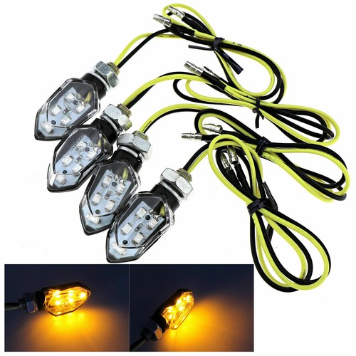 LED Micro Blinker Indicators Light Mini Turn Signal Light For Honda ...