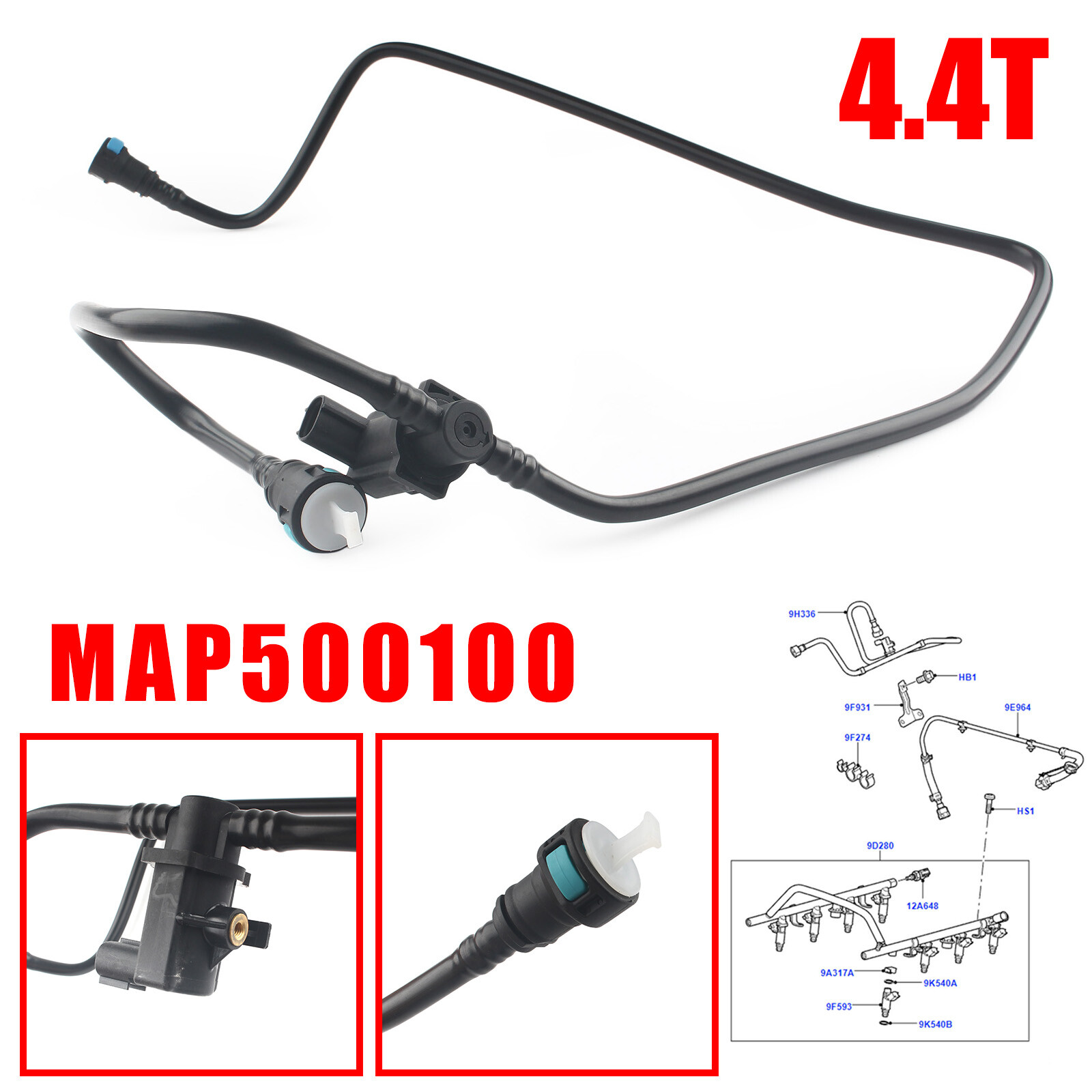 Purge Valve MAP500100 For Land Rover Range Rover Sport 2006-2009 | eBay