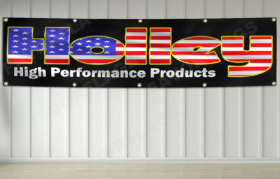 Holley Banner Flag 2X8Ft Performance Product Drag Racing Garage Shop ...