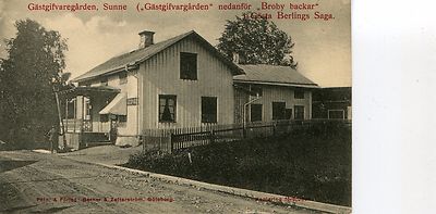 Sweden Sunne - Log House old postcard from booklet | eBay