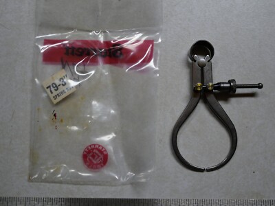 Starrett 79B-3 Yankee Spring-Type Outside Caliper, Spring Nut, 3" | eBay